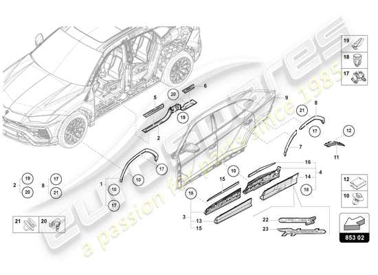 Lamborghini Urus Parts | Genuine & OEM Parts