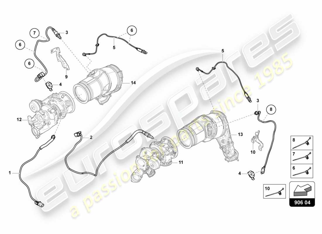 Urus (2021) SERVICE PARTS Parts Diagram (899.01.00)