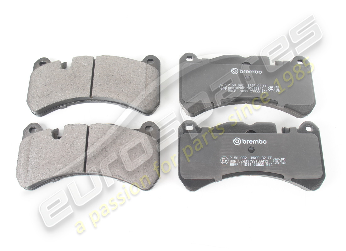 PART 673010328 | EUROSPARES FRONT BRAKE PADS KIT