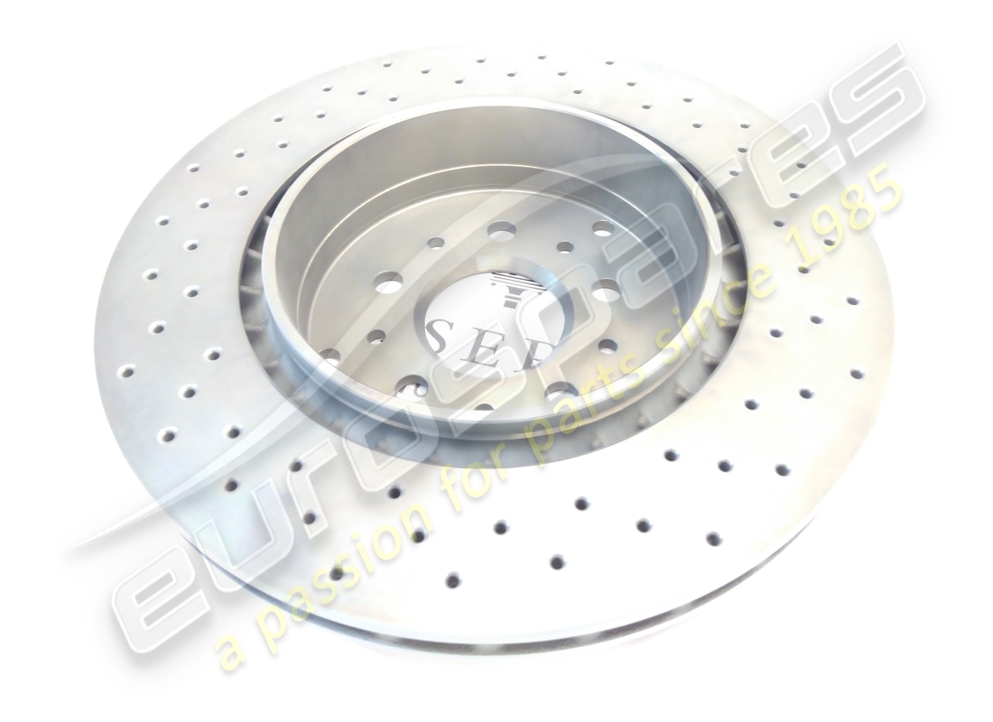 MASERATI PART 228411 | GENUINE REAR BRAKE DISC (DRILLED)