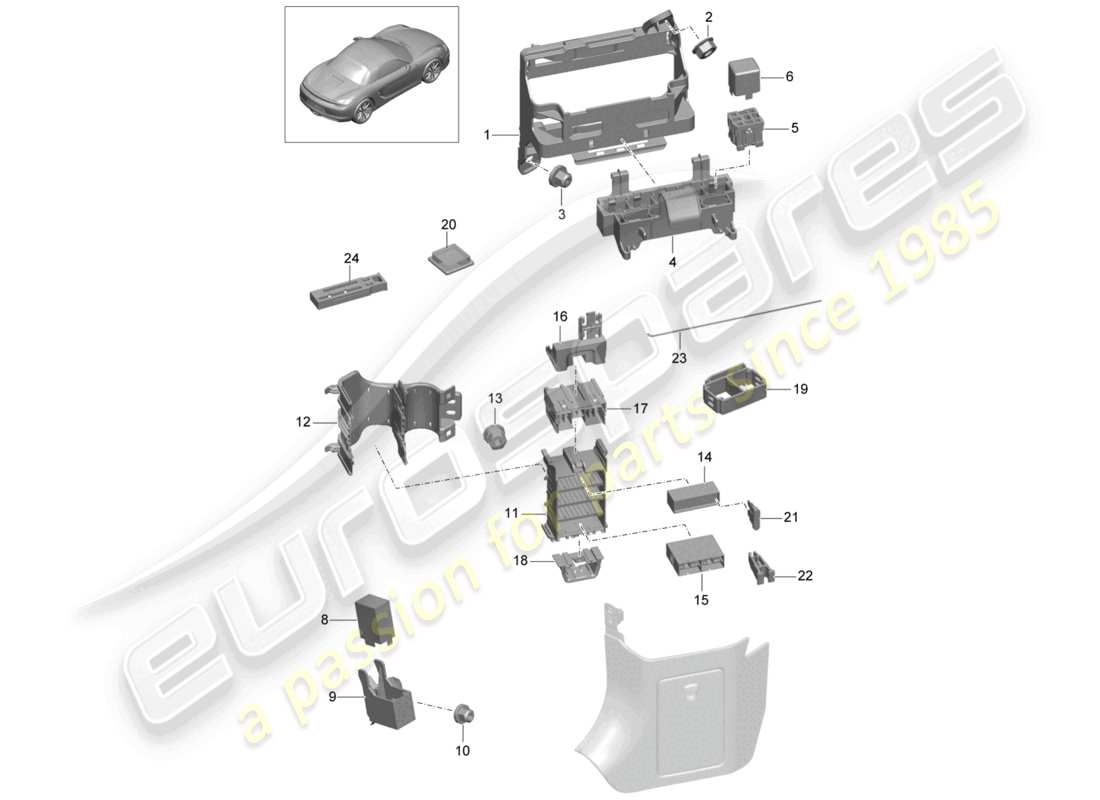 Porsche Boxster Parts | Genuine Spares for 986, 987, 981 & 718