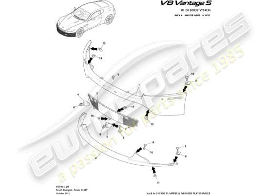 Aston Martin V8 Vantage Parts Eurospares